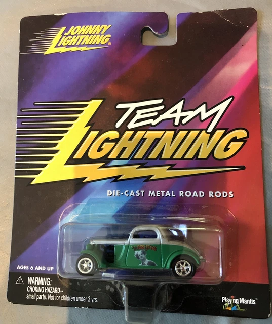 JOHNNY LIGHTNING TEAM Lightning The 3 Stooges Porc-épic Larry Fine '33 ...