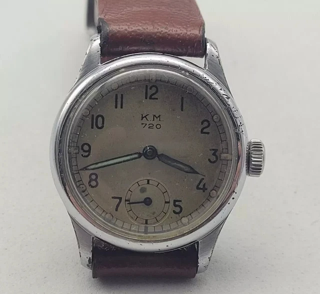 FESTA KM 720 MILITARY KriegsMarine Luftwaffe Wehrmacht WWII MAN'S WATCH ...