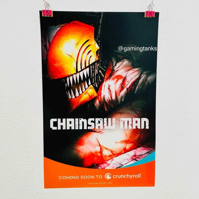 ANIME EXPO 2022 AX Chainsaw Man Poster Promo Exclusive Crunchyroll £37. ...