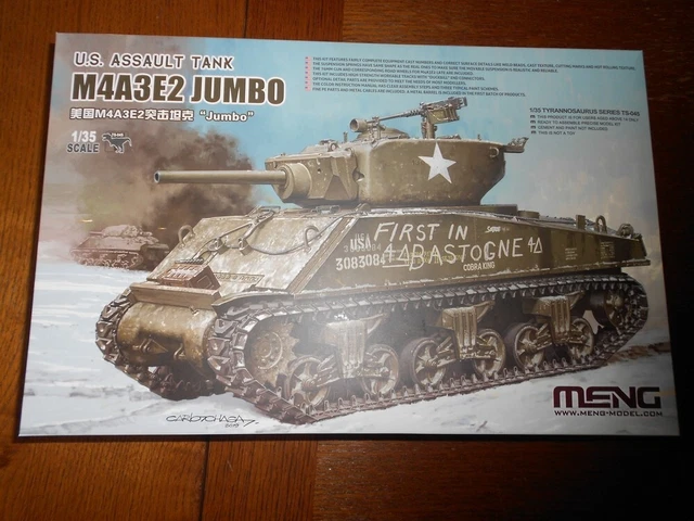MAQUETTE 1/35 MENG Sherman M4A3E2 Jumbo. EUR 49,00 - PicClick FR