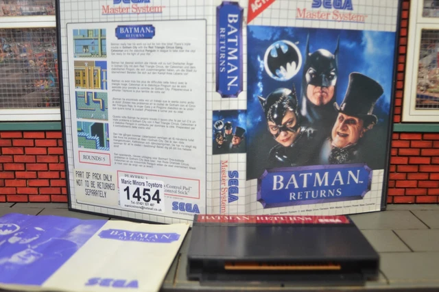 MASTER SYSTEM CONSOLE Gioco - Batman Returns - #1454 - EUR 16,06 ...