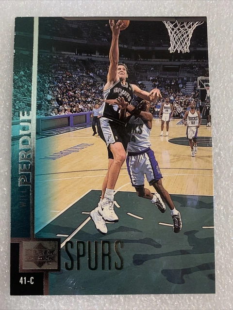 1997-98 UPPER DECK Will Perdue #292NBA CARTE BASKET-BALL SAN ANTONIO ...