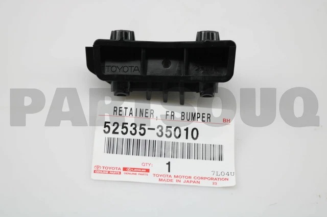 5253535010 GENUINE TOYOTA RETAINER, FRONT BUMPER SIDE, RH 52535-35010 ...