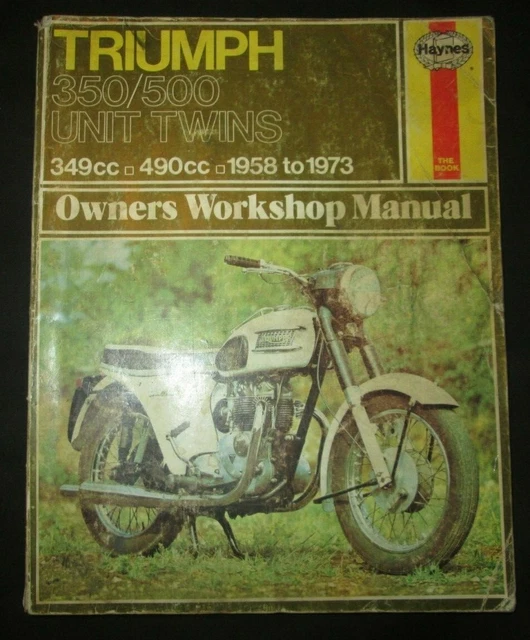 1958-1973 TRIUMPH 350 & 500 cc Unit Twins Workshop Service Repair ...