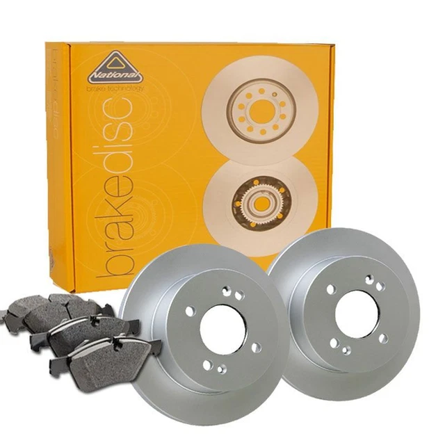 GENUINE NAP REAR Brake Discs & Pad Set for Audi A2 AUA / BBY 1.4 (08/00 ...