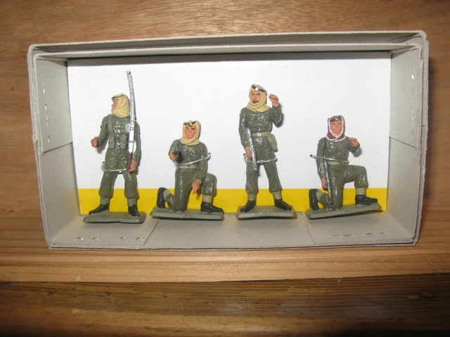 FIGURINES SOLDATS STARLUX Légion Arabes commando élite plastique 1:32 ...