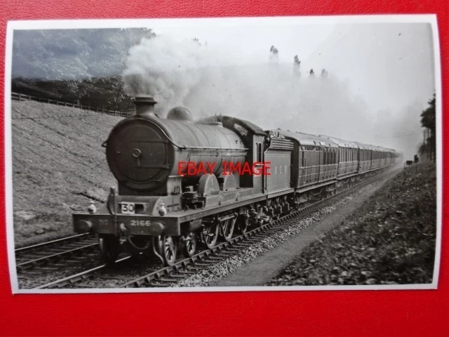 PHOTO LNER Ex Ner Class C7 Loco No 2166 Passing Croft Spa At 4.32Pm 23 ...