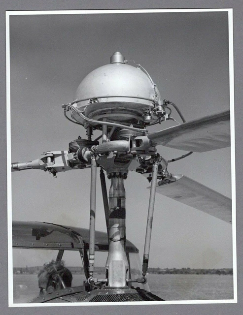 SAUNDERS ROE SKEETER Helicopter Rotor Head Htp Tank Original Vintage ...