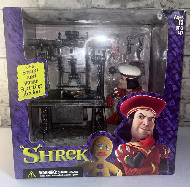 SHREK DULOC DUNGEON SET ACTION FIGURE McFARLANE TOYS 2001 NEW VINTAGE ...