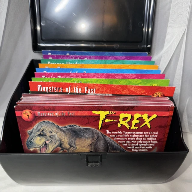 WEIRD WILD CREATURES Box Set Over 300+ Cards Monster Mania Groups 1-8 ...