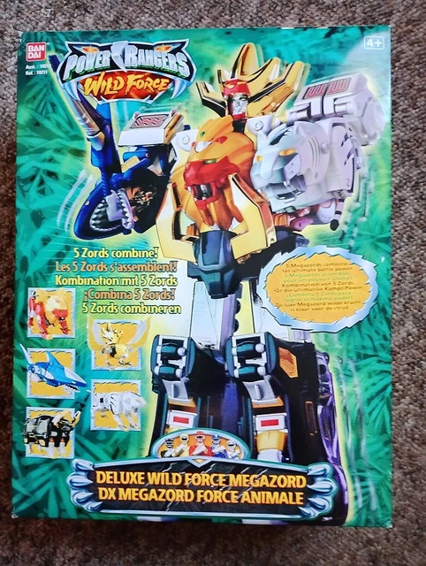 BANDAI POWER RANGERS Wild Force Deluxe Megazord complete in Original ...