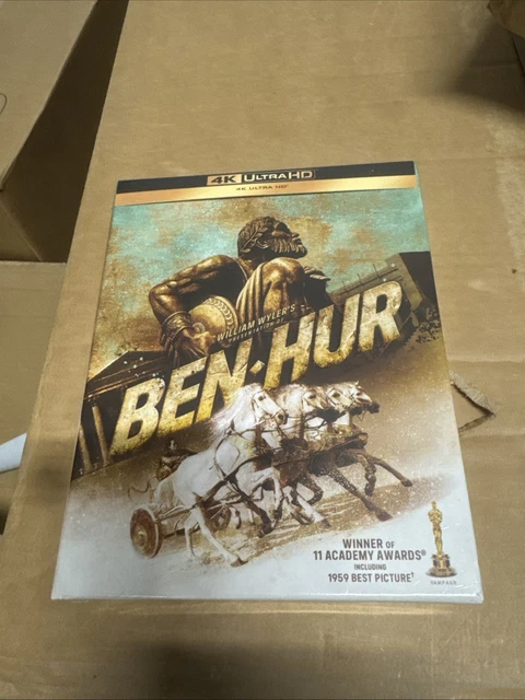 COFFRET BEN-HUR - SteelBook - Blu-Ray 4K Ultra HD + Goodies - NEUF EUR ...