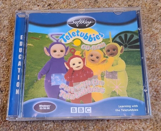 PLAY WITH THE Teletubbies BBC CD-ROM PC Game Kids Softkey Retro £4.99 ...