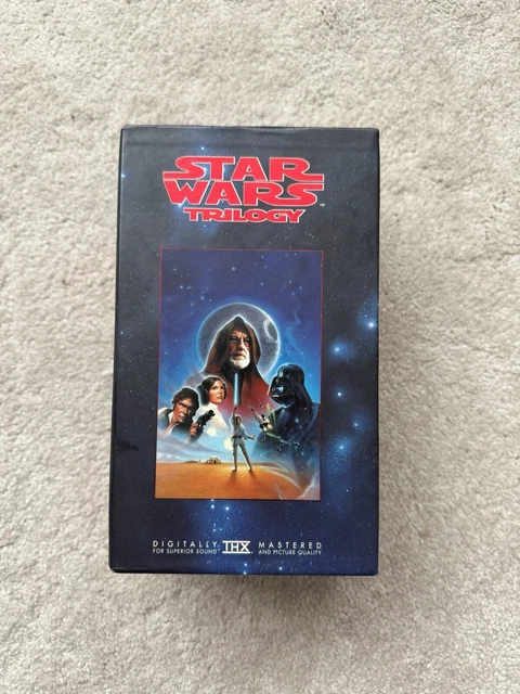 STAR WARS TRILOGY Final Original Versions UK PAL-3-Tape VHS Video Box Set 1995 £20.00 - PicClick UK