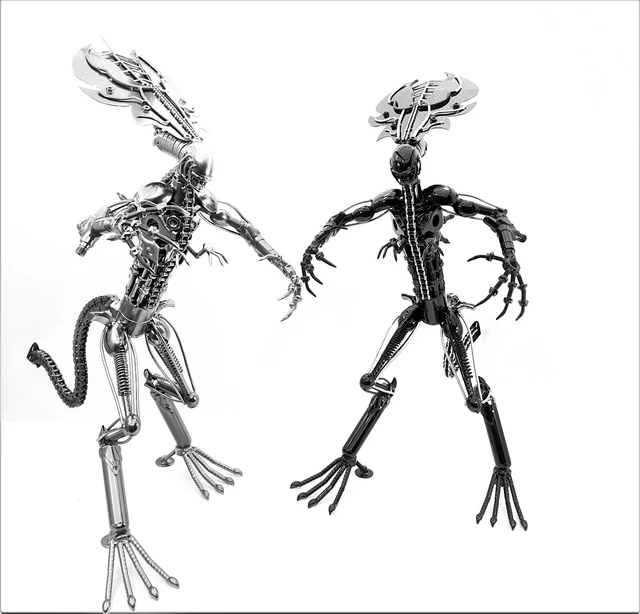 ALIEN QUEEN EXTRA Large Xenomorph Sculpture Figure Model Metal Art ...