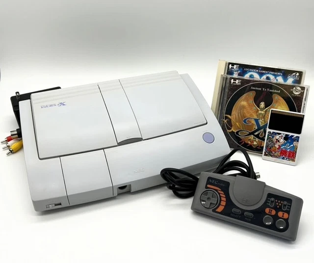 NEC PC ENGINE DUO-RX Console PCE-DUORX Maintained and Tested NTSC-J ...