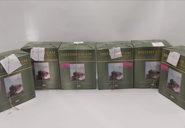 VINTAGE BRITISH STEAM Railway DVD & Magazine Collection Joblot - Used ...