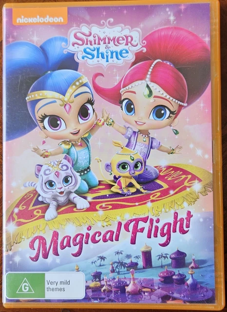 SHIMMER & SHINE Magical Flight DVD Region 4 PAL Nickelodeon Mint Disc ...
