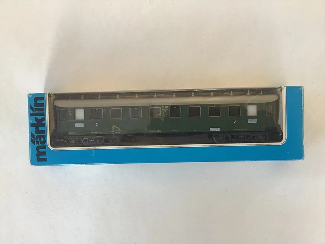MÄRKLIN 4136 HO Scale 3rd Class Passenger Coach £10.80 - PicClick UK
