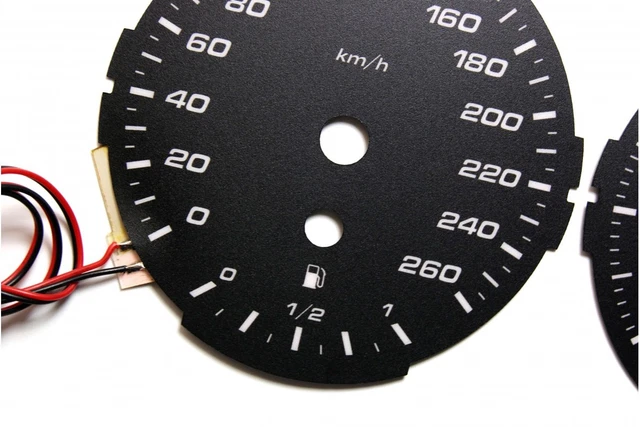 BMW E90 DESIGN 1 glow gauge plasma dials speedometer glow shift ...