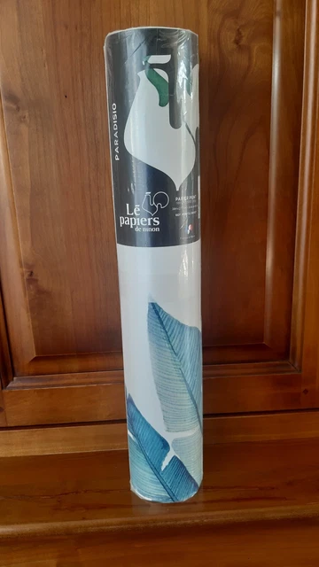 PAPIER PEINT PANORAMIQUE Lé Papiers de Ninon motif Paradisio 384x210 Cm ...