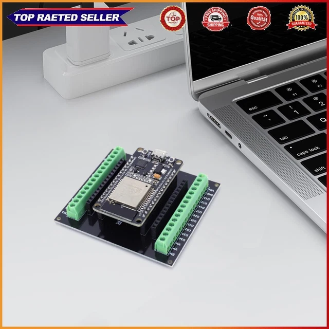 ESP32 BREAKOUT BOARD CP2102 NodeMCU-32S Lua 30Pin GPIO 1 Into 2 Low ... ESP32 BREAKOUT BOARD CP2102 NodeMCU-32S Lua 30Pin GPIO 1 Into 2 Low ...