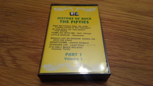 HISTORY OF ROCK Part 1 Volume 1 Cassette with Jimmie Rodgers, Dell ...