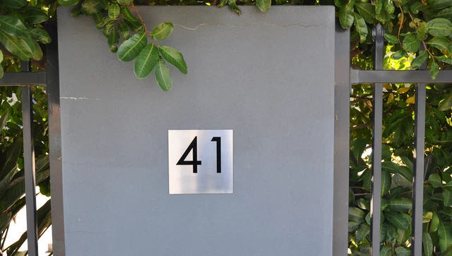 STAINLESS STEEL CUSTOM Made House Sign Laser Cut Plaque 3D Laser Cut ...