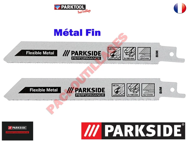 PARKSIDE®PERFORMANCE SET DE lames pour scie sabre (métal fin) EUR 11,99 ...