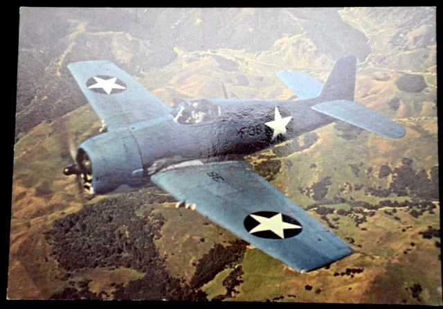 60507 AK AIRPORT Aircraft Grumman FF-3 Hellcat Single Seat Carrier Bone ...