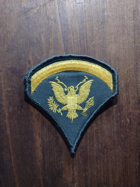 US ARMY SPECIALIST 3rd Class Enlisted Rank Insignia Patch Unused £5.43 ...