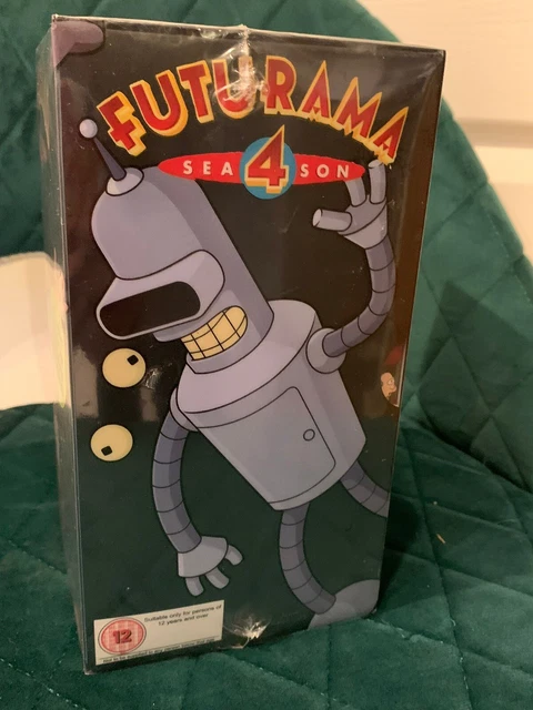 FUTURAMA VOLUME 4 VHS Sealed Box NEW 2003 Matt Groening tapes Series ...