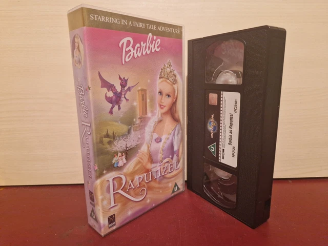 BARBIE - RAPUNZEL - PAL VHS Video Tape (A73) £1.99 - PicClick UK