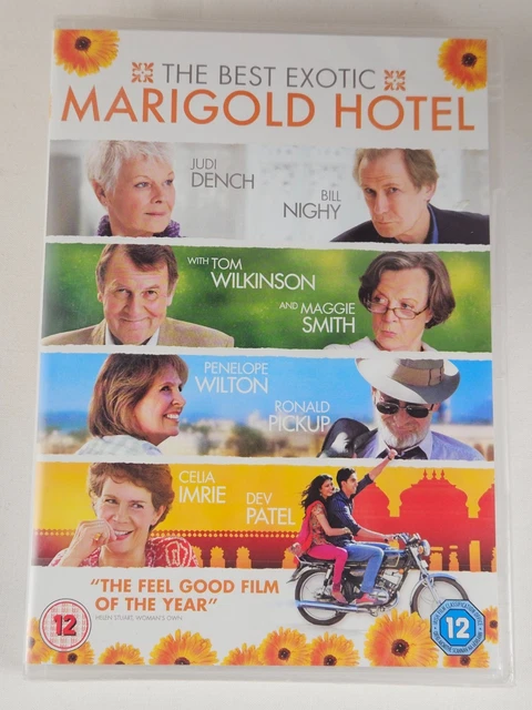 THE BEST EXOTIC Marigold Hotel DVD Dev Patel (New & Sealed) Region 2 $8 ...