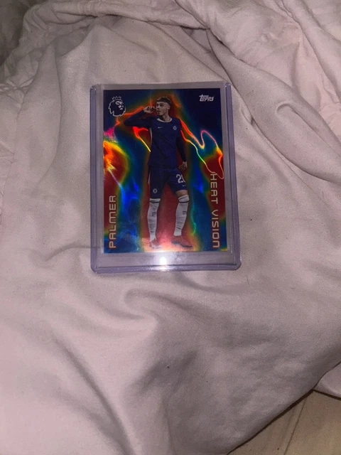 TOPPS PREMIER LEAGUE 2025/26 Cole Palmer Chelsea FC Heat Vision *CASE ...