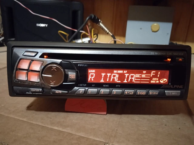 ALPINE AUTORADIO VINTAGE CDE 9821RM car radio CD EUR 110,00 - PicClick IT