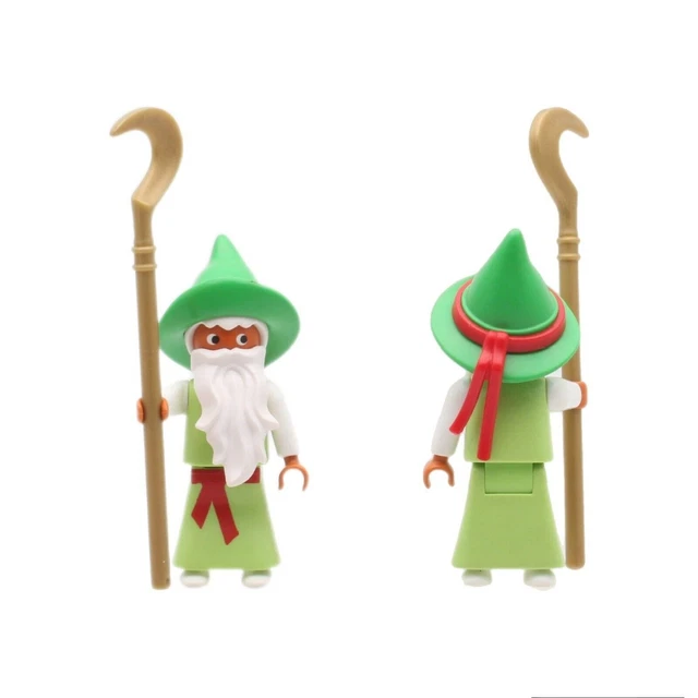 PLAYMOBIL EASTERN SPECIAL forêt magique lutin magicien vert 4957 EUR 21 ...