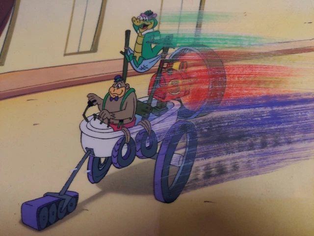 WACKY RACES ANIMATION cel Hanna-Barbera cartoons Yogi Bear wally ...