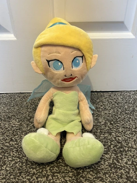 TINKERBELL SOFT TOY Peter Pan Plush Disney Pixar Whitehouse Leisure ...