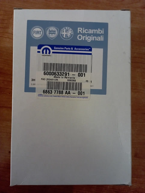 SENSORE PARTICOLATO GAS Scarico Originale Fiat 500X Renegade Compass ...