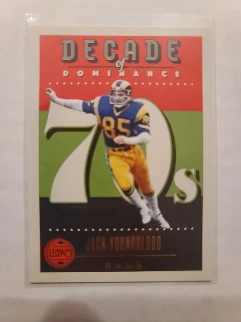 2023 LEGACY DECADE Of Dominance Insert Jack Youngblood #DOD-6 Los ... 2023 LEGACY DECADE Of Dominance Insert Jack Youngblood #DOD-6 Los ...