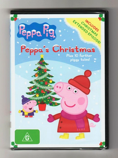 PEPPA PIG: PEPPA'S Christmas Plus 10 Further Piggy Tales! DVD - Brand ...