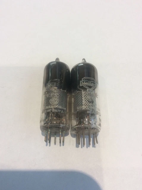 2 VALVES VINTAGE Old Shop Stock Mullard EF80 Radio Valve Wireless Vacuum Tube 8 £19.35 - PicClick UK
