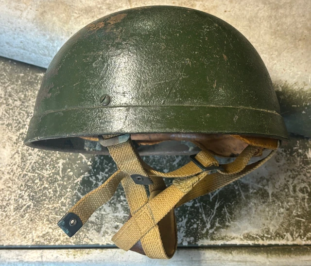 WW2 BRITISH / Australian Paratrooper Helmet, Steel, Airborne Troops ...