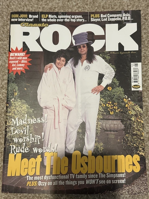 VINTAGE CLASSIC ROCK Magazine May 2002 Issue 40 Osbornes Cover £4.36 ...