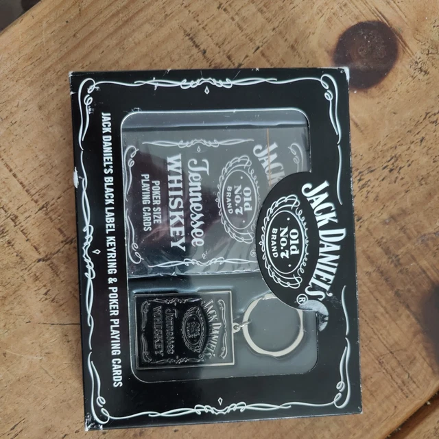 JACK DANIELS OLD No 7 Key Ring & Poker Playing Cards £4.00 - PicClick UK