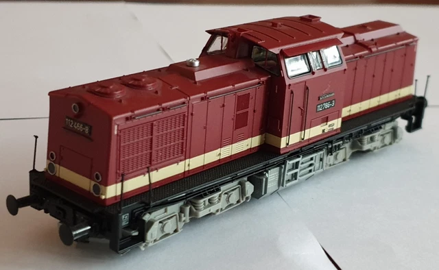 BRAWA 41004 DIESELLOK BR 112 786-9 DR Epoche IV DC DSS OVP EUR 99,00 ...