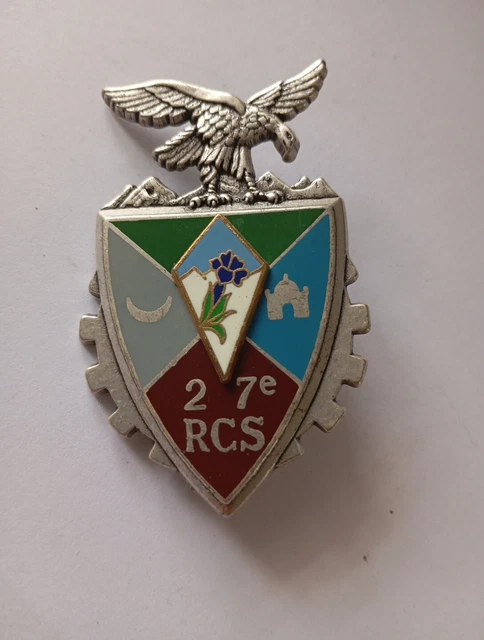INSIGNE 27° RCS Régiment Commandant Et Soutien EUR 3,50 - PicClick FR