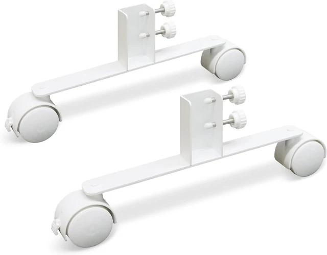 2PCS INFRARED HEATING Panel Stand Feet Infrared Heater Movable Wheels ...