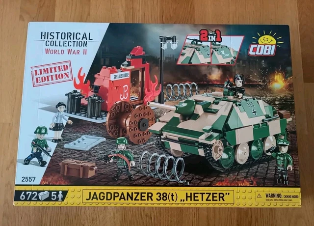 COBI HISTORICAL COLLECTION 2557 Jagdpanzer 38 (t) "Hetzer" Limited ...